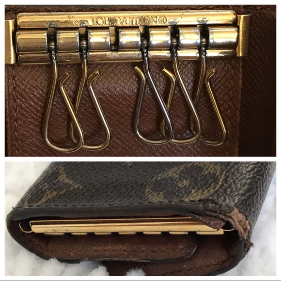 Louis Vuitton | Accessories | Vintage Louis Vuitton Monogram Key Holder ...